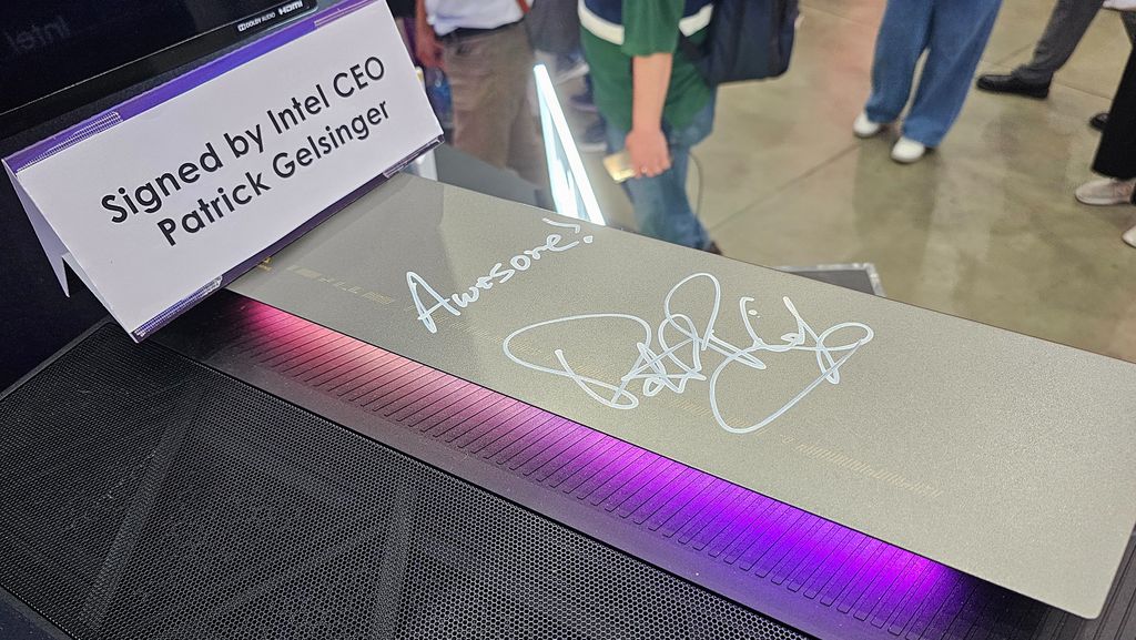 AI-focused MSI desktop has a 1080p touch screen built into the front of ...