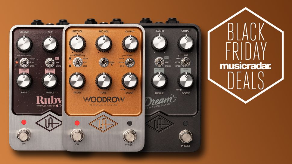 There are big savings on The Edge-approved UAFX pedals in Sweetwater’s ...