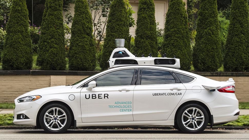 New Uber patent shows how self-driving cars might talk to pedestrians ...