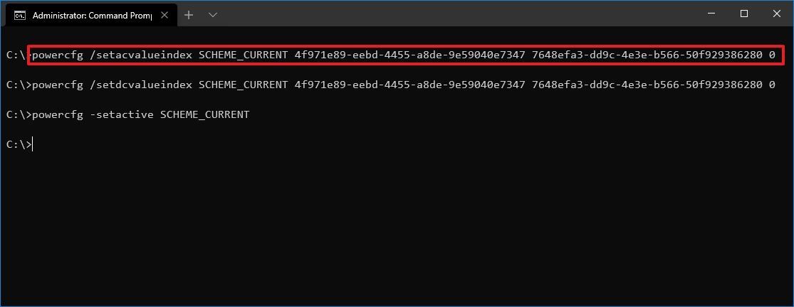 How to use powercfg to control power settings on Windows 10 | Windows ...