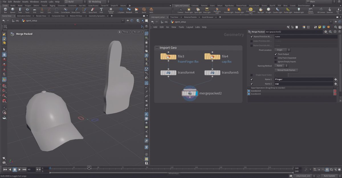 How to build a sell-out stadium crowd in Houdini | Creative Bloq