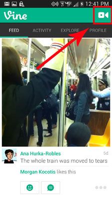 How To Use Vine On Android | Twitter Video Sharing Smartphone App ...