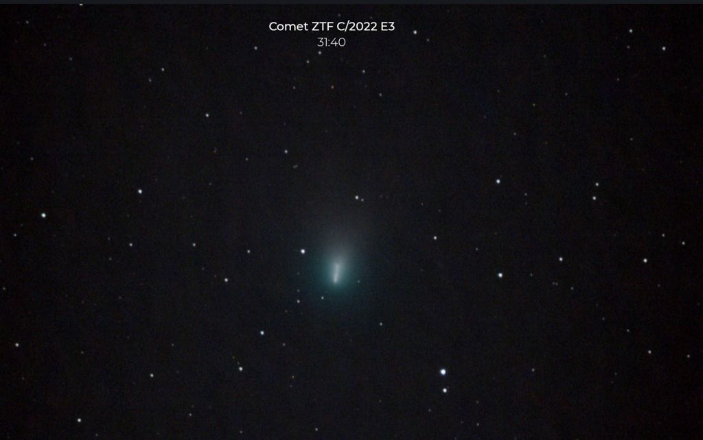 Amazing photos of gorgeously green Comet C/2022 E3 (ZFT) |gallery | Space
