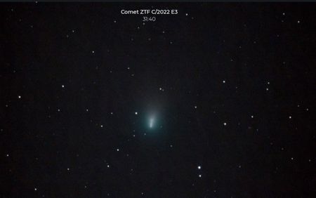 Amazing photos of gorgeously green Comet C/2022 E3 (ZFT) |gallery | Space