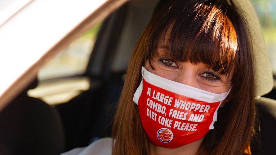 Burger King's personalised face masks are truly bizarre | Creative Bloq