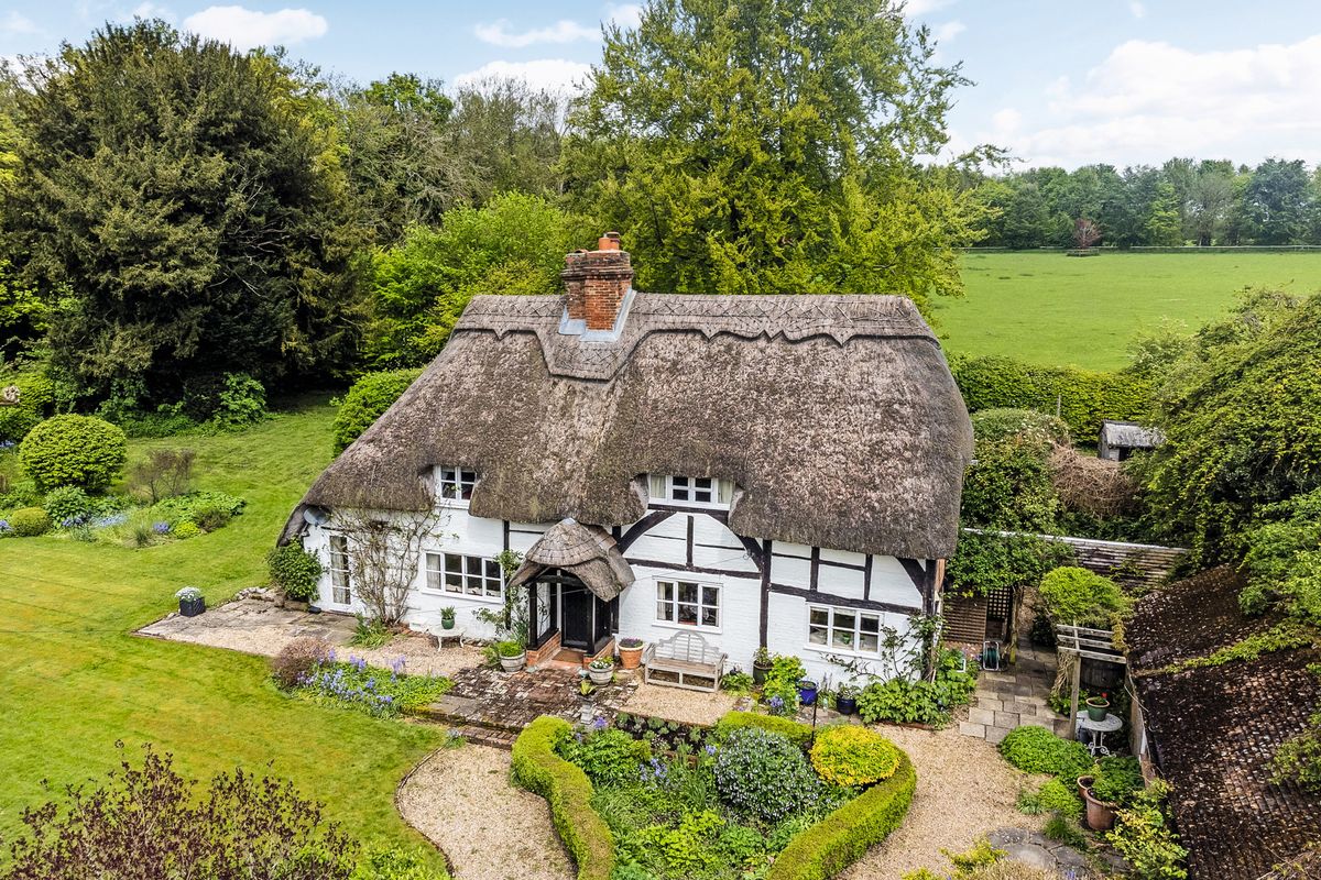 Thatched, detached and unmatched: A covetable cottage in Hampshire ...