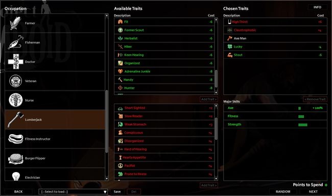 Project Zomboid traits guide | PC Gamer