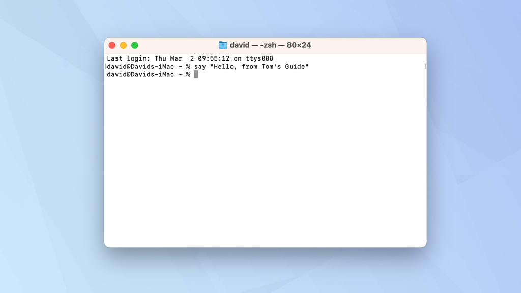 18 macOS Terminal commands to turn you into a Mac power user | Tom's Guide