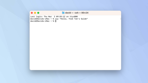 18 macOS Terminal commands to turn you into a Mac power user | Tom's Guide