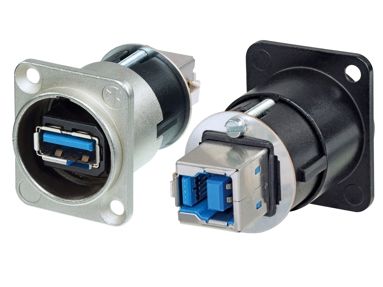 Neutrik Introduces New USB 3.0 Feedthrough Adapters | TV Tech