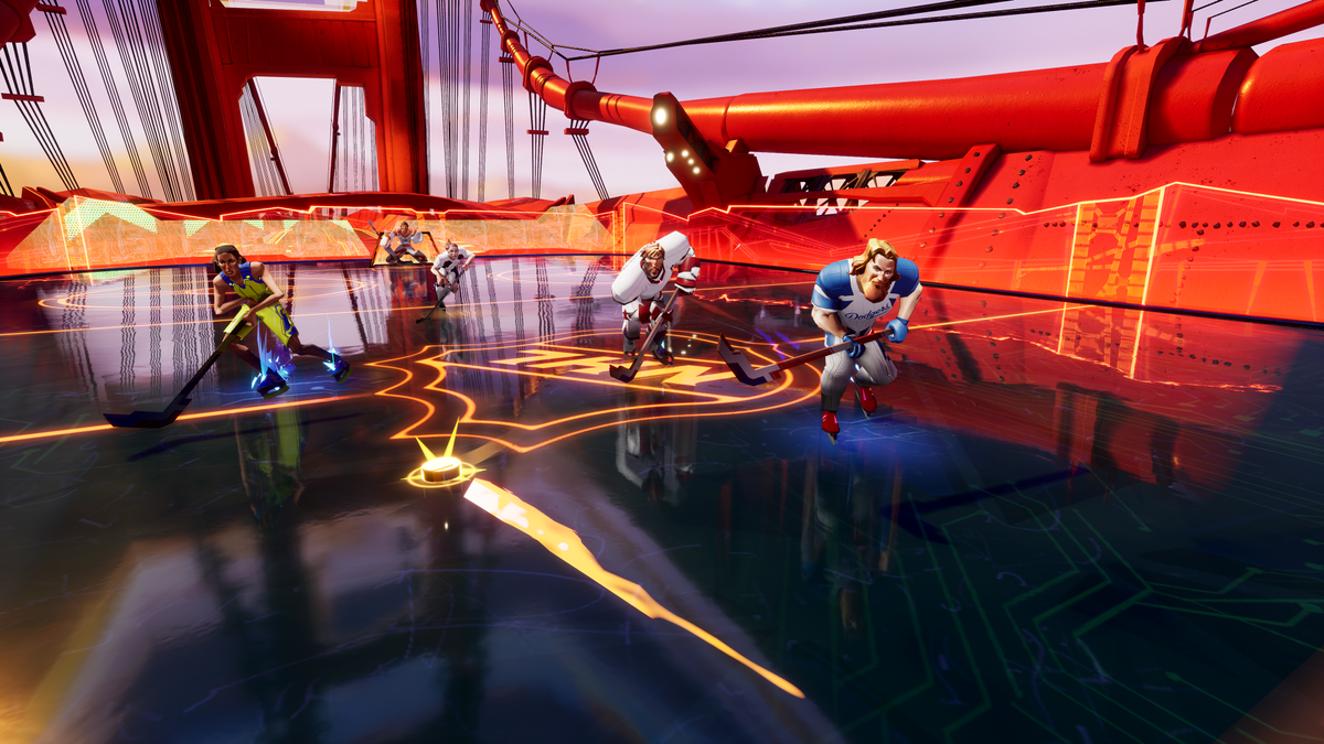 This is Ultimate Rivals, an Apple Arcade game that has Lebron James ...