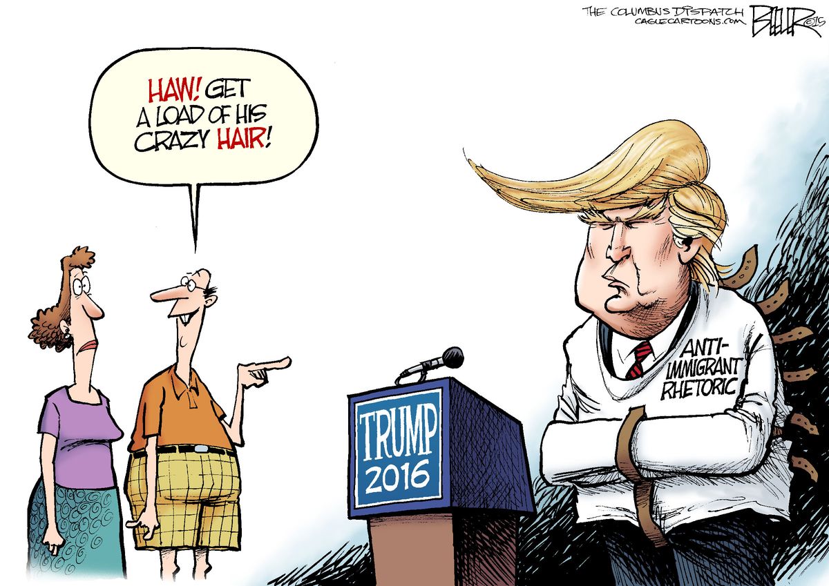 Political Cartoon U S Donald Trump 2016 The Week