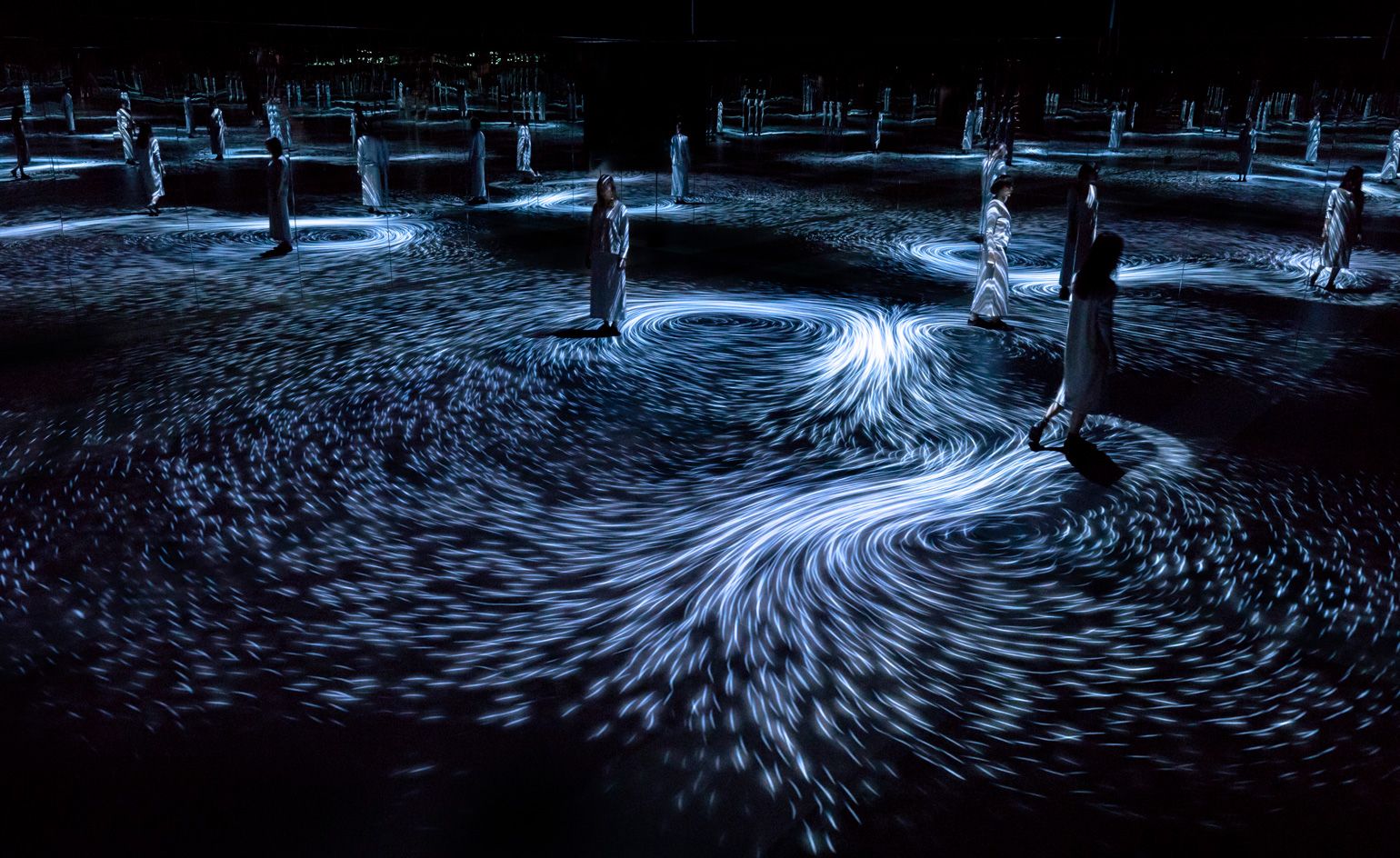 TeamLab’s vortex pulls us in at the NGV Triennial | Wallpaper