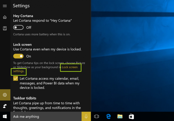 How to Add or Remove Cortana from the Windows 10 Lock Screen | Laptop Mag