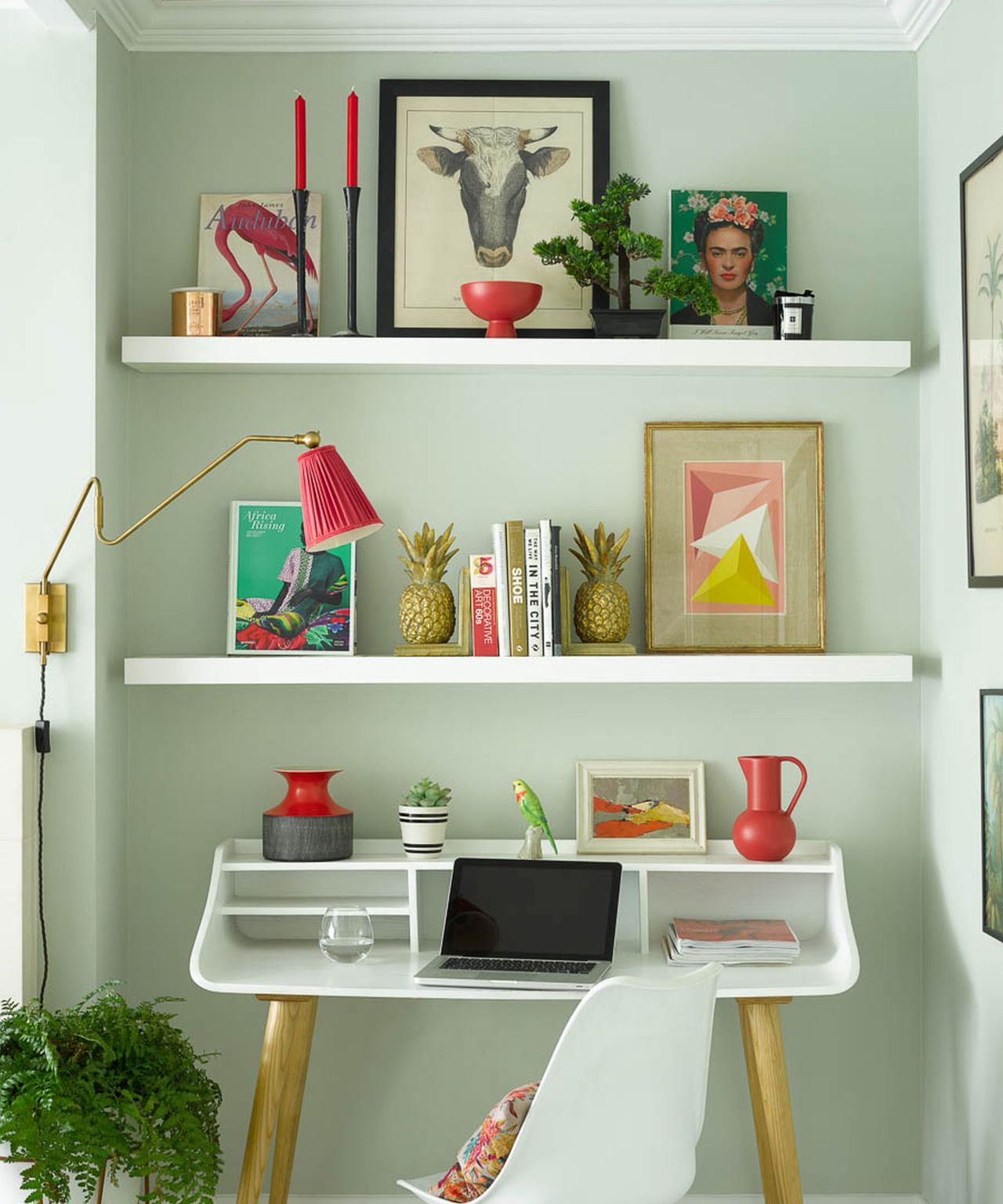 7 narrow office ideas for your awkwardly-shaped workspace | Real Homes