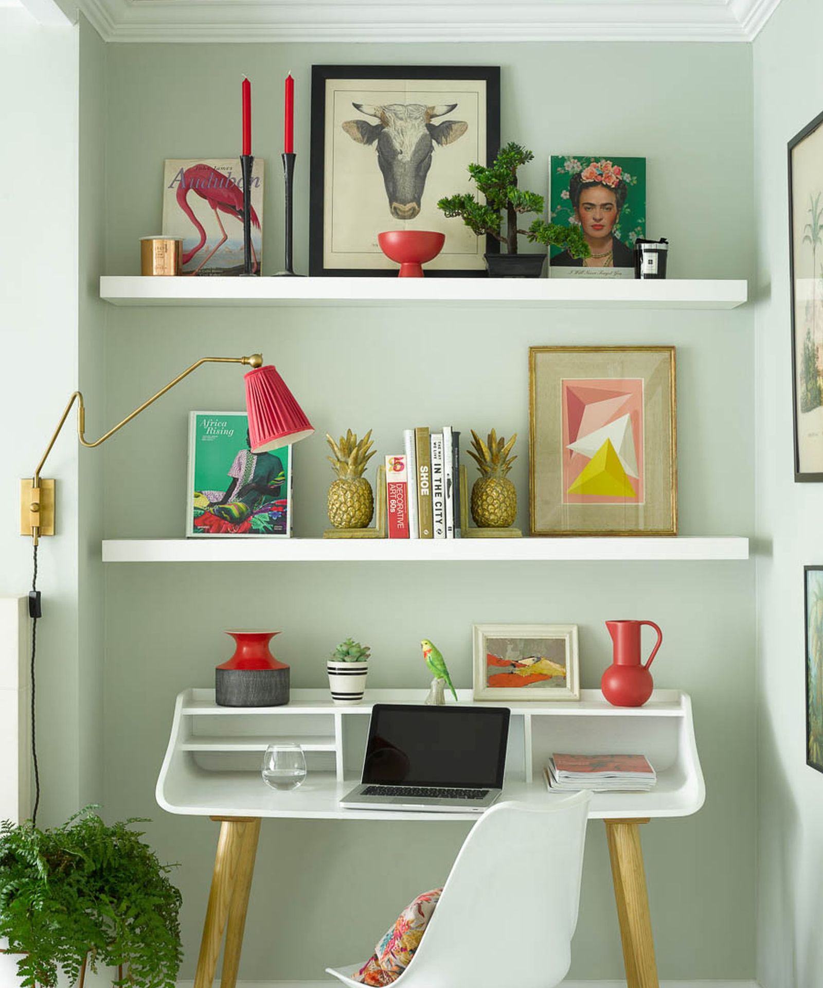 7 narrow office ideas for your awkwardly-shaped workspace | Real Homes