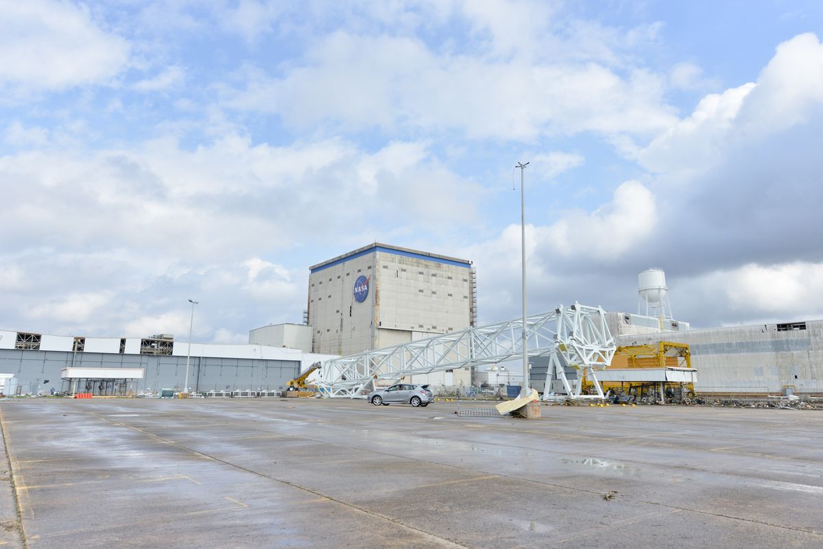 In Photos: Tornado Damage at NASA's Michoud Assembly Facility | Space