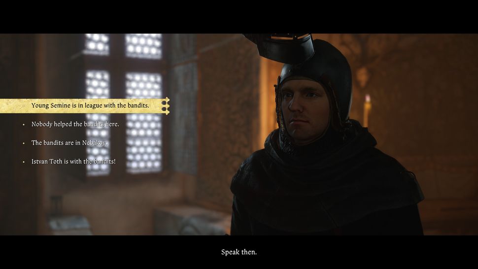 Should you tell Von Bergow about Semine in Kingdom Come: Deliverance 2 ...