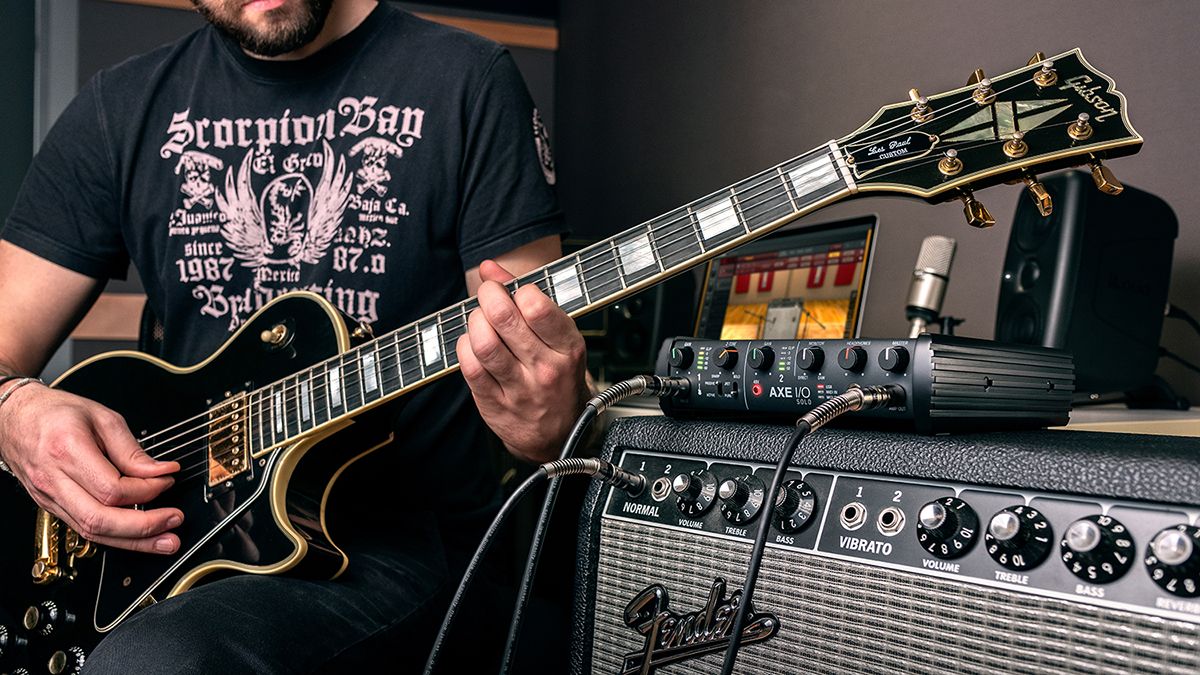 Record your guitar for less with $50 off IK Multimedia's Axe I/O Solo audio interface | Guitar World