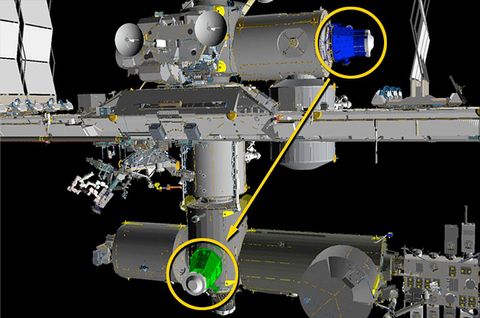 Docking Port Relocated at Space Station to Support Commercial ...