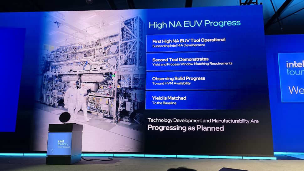 Intel hedges its bet for High-NA EUV with the 14A process node — an ...