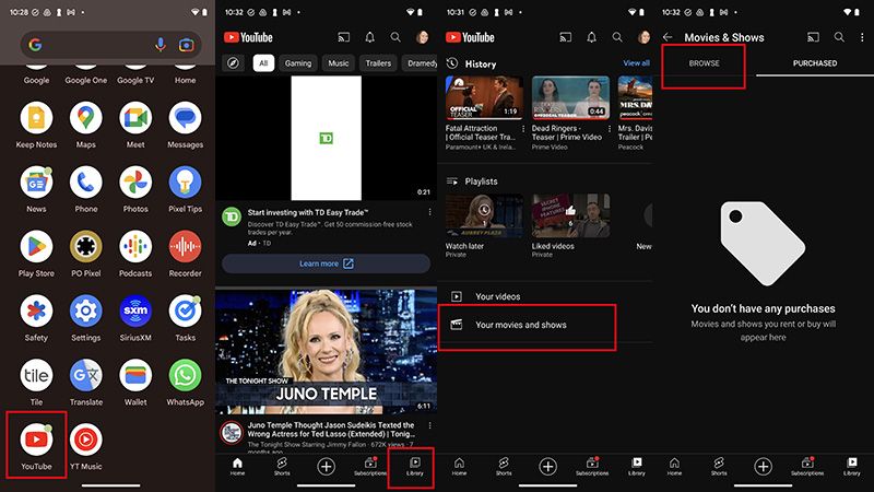 How to purchase movies and TV shows on YouTube | Android Central