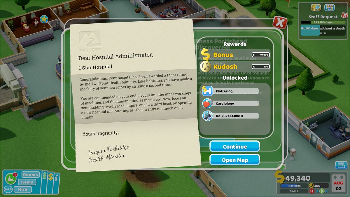 Two Point Hospital [PC review]: Curing laughter & diagnosing patients ...