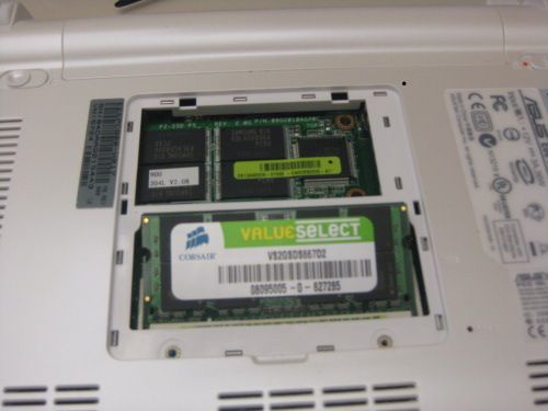 Upping the RAM on the Eee PC 900. No Change. | Laptop Mag