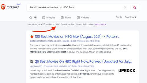 Brave Search search engine review | TechRadar