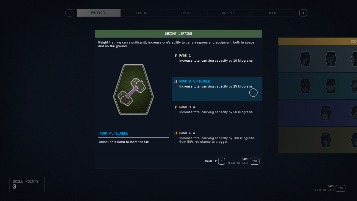 How to rank up your skills in Starfield | PC Gamer