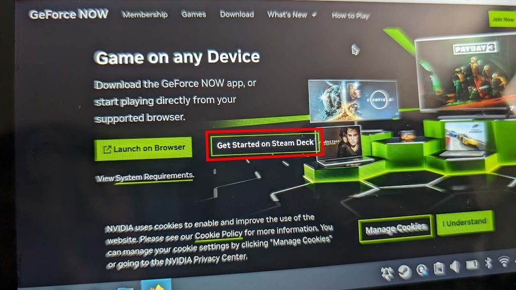 How to set up NVIDIA GeForce NOW on Steam Deck and SteamOS handhelds ...