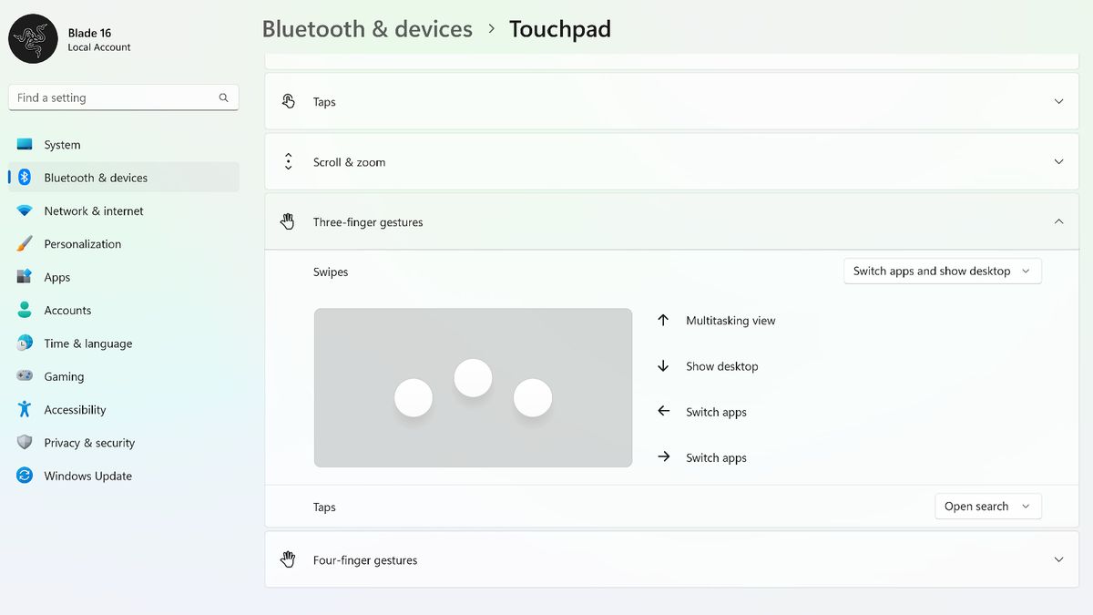 How to customize your touchpad in Windows 11 | Laptop Mag
