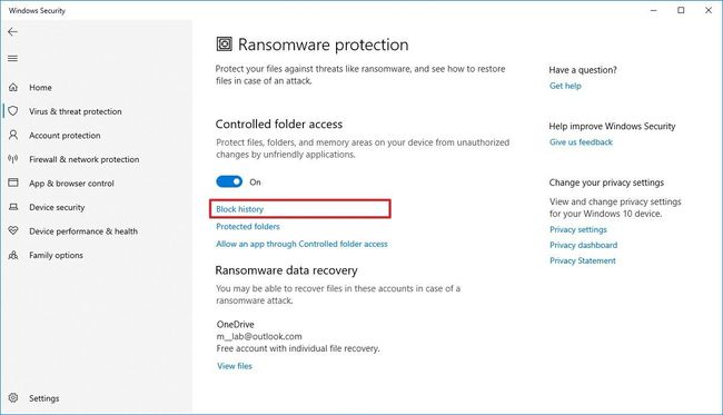 How to enable Controlled folder access to protect data from ransomware ...