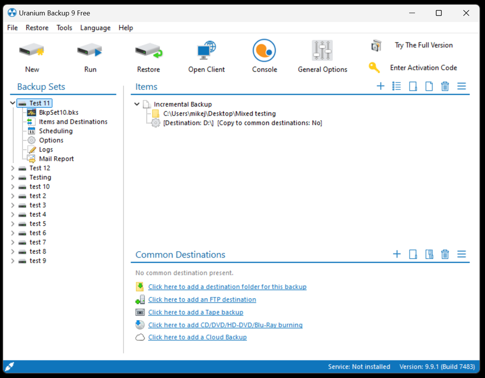 Uranium Backup review | TechRadar