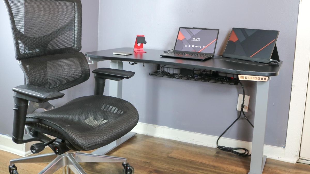 X-Chair Standing Desk review: an affordable yet feature-packed desk ...