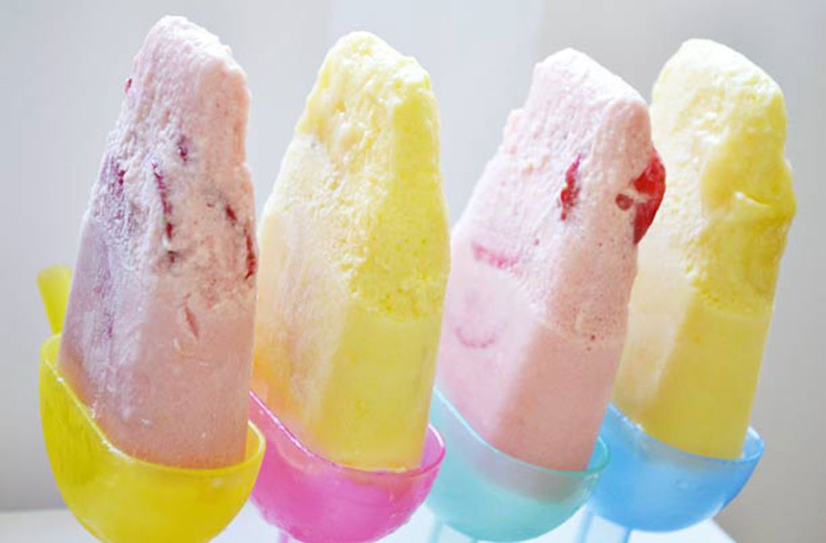 Angel Delight ice lollies | Dessert Recipes | GoodtoKnow