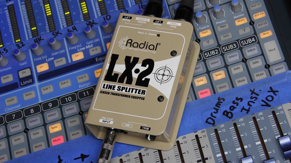 Musikmesse 2017: Radial releases LX-2 passive line splitter and ...