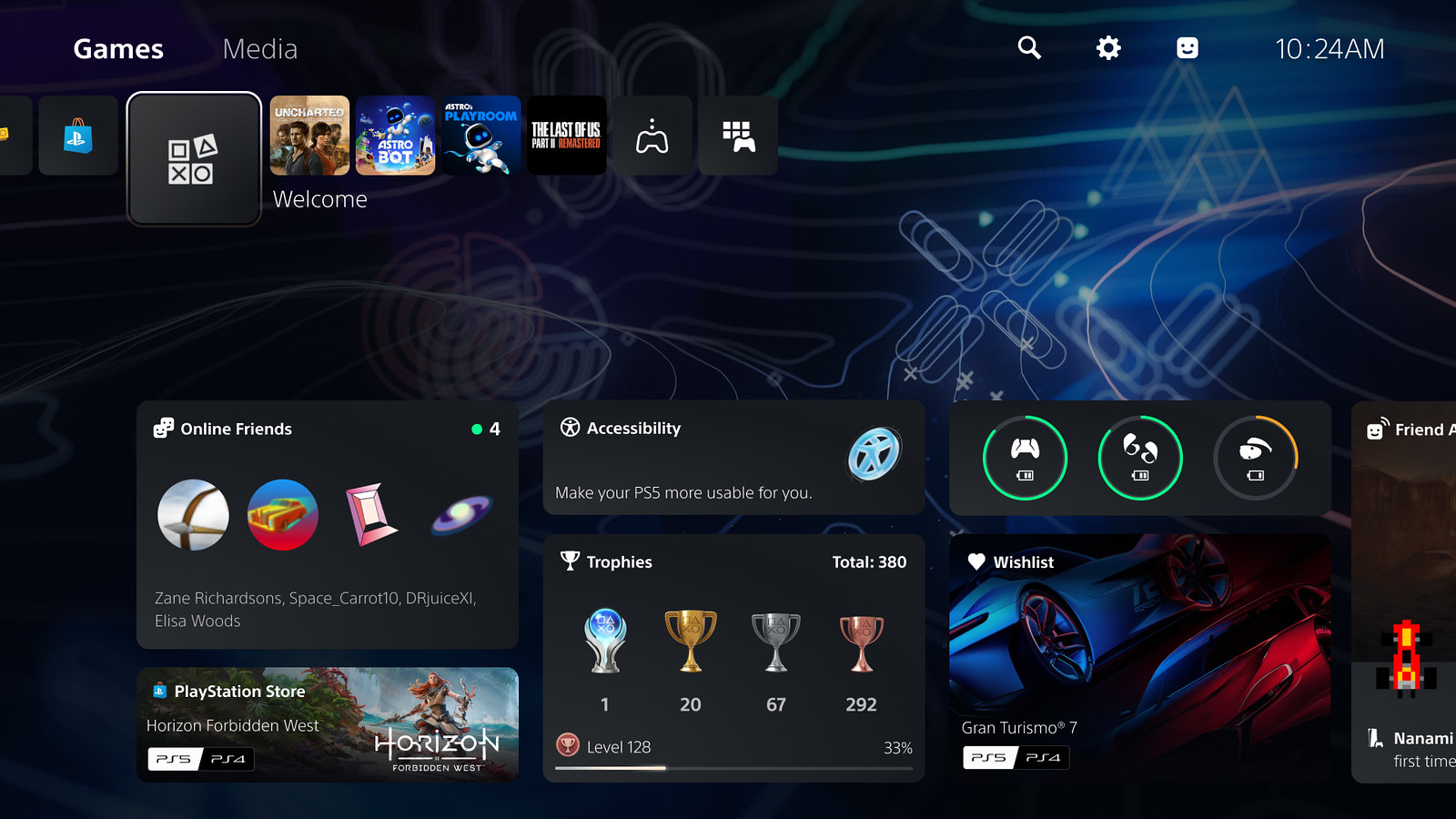 Huge PS5 Update Introduces Customizable Home Screens And Adaptive Huge PS5 Update Introduces Customizable Home Screens And Adaptive