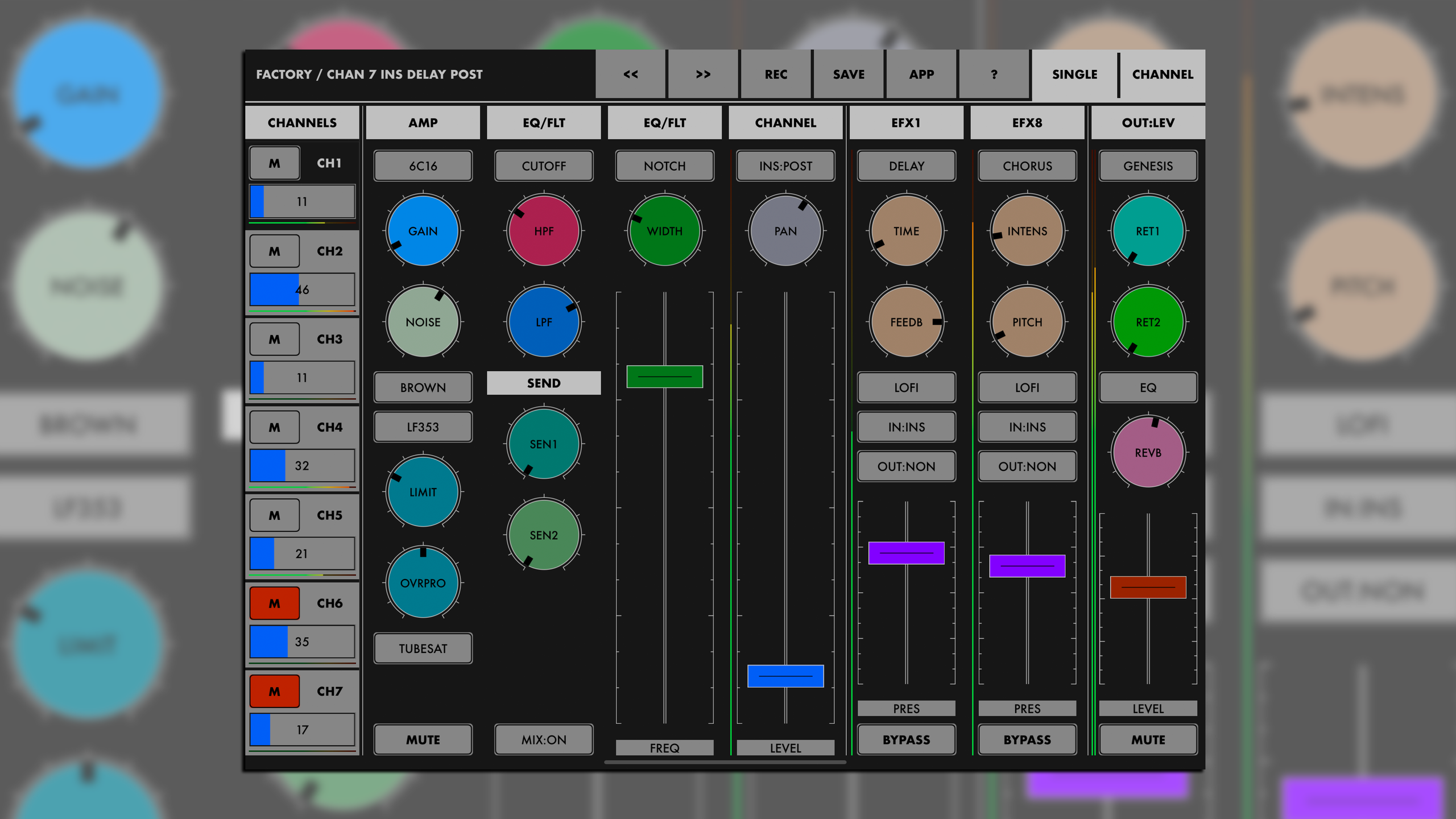 The NoInputMixer app is a no-input-mixer with no input and... no mixer ...