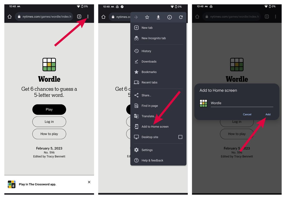 How to install Wordle on an iPhone or Android phone | Laptop Mag
