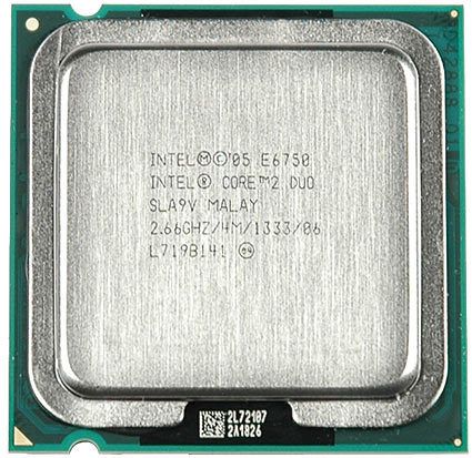 Processor: Intel Core 2 Duo E6750 - The New Arms Race: DDR3-1800 RAM ...