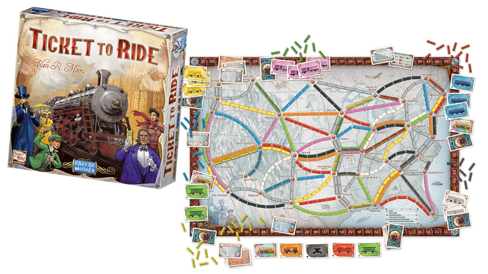 Which version of Ticket to Ride should you get? All the versions ...
