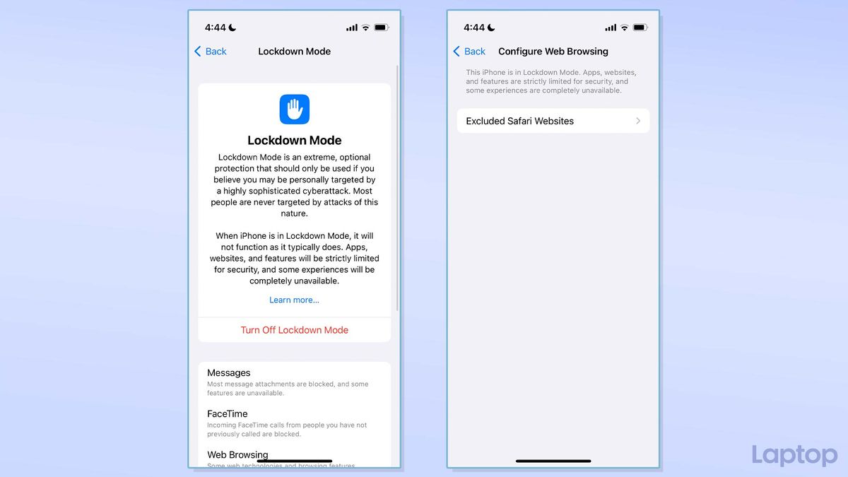 iOS 16: How to use Lockdown Mode | Laptop Mag