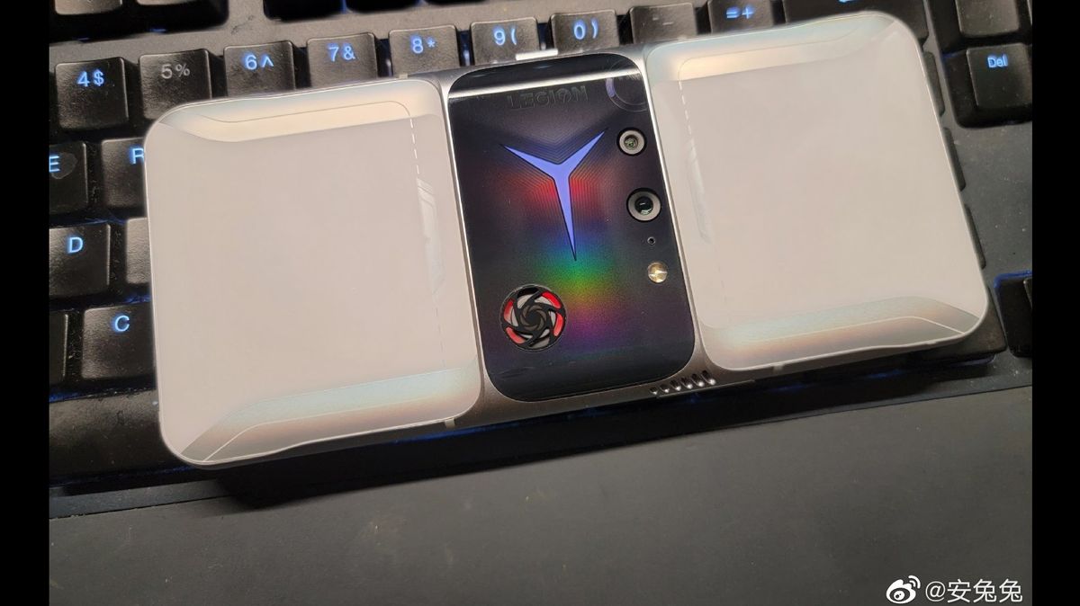 Lenovo’s next gaming phone photographed with a built-in fan | TechRadar