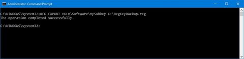 How to edit the Registry using Command Prompt on Windows 10 | Windows ...