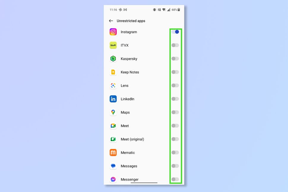 How To Restrict Background Data On Android Toms Guide 0741