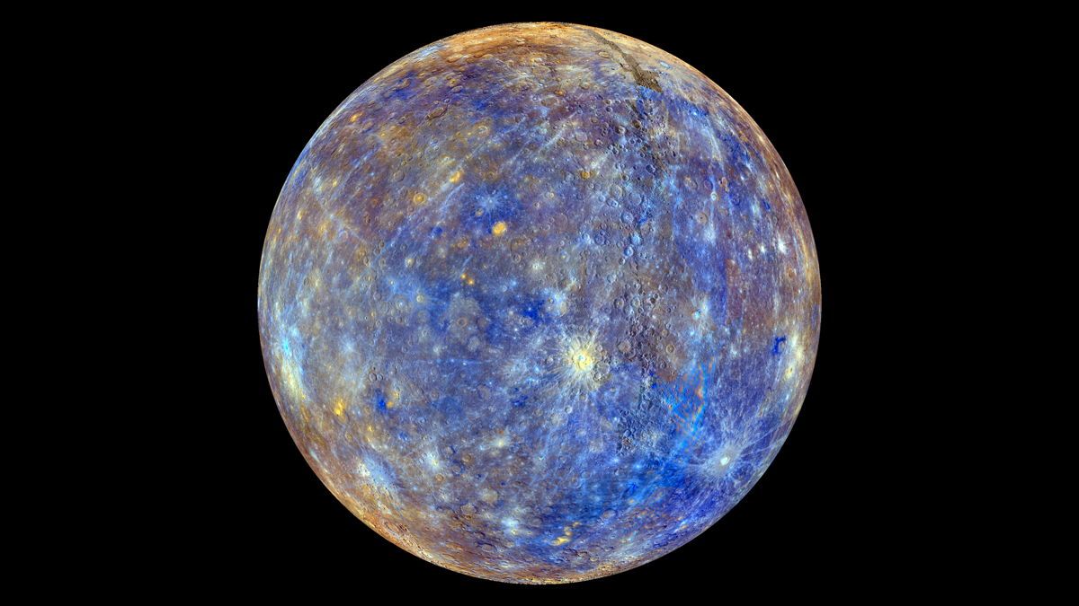 Colorful Mercury Map Video by NASA's Messenger | Space