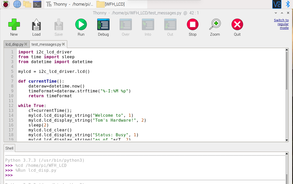 How to Make a Raspberry Pi Work-From-Home Status Indicator | Tom's Hardware