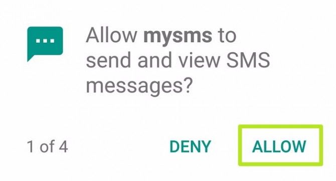 How to Send SMS Messages on an Android tablet with mysms | Laptop Mag