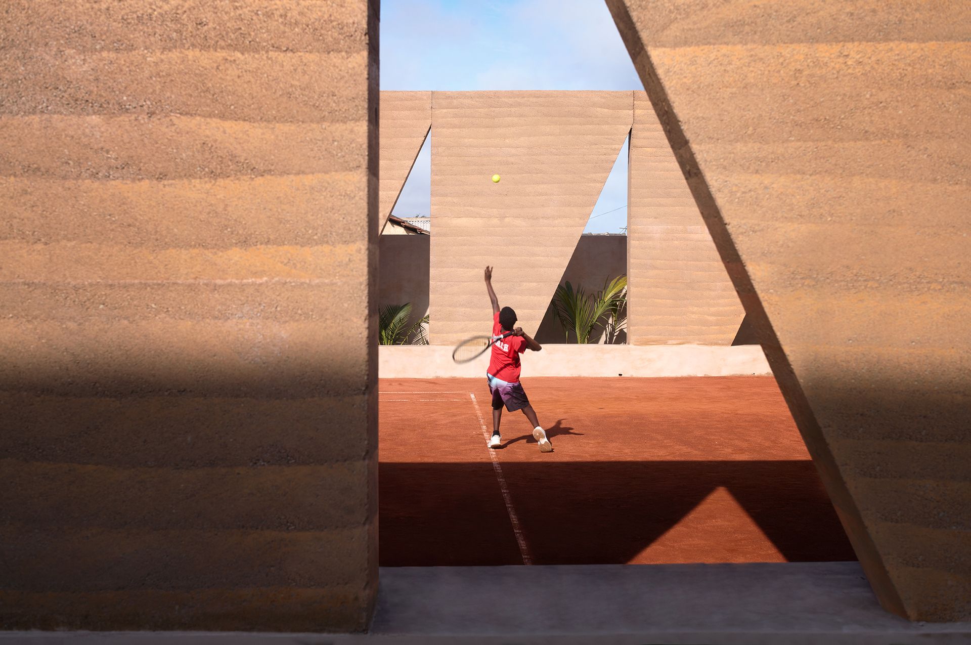 Check out Backyard Community Club, Ghana's new tennis court | Wallpaper*